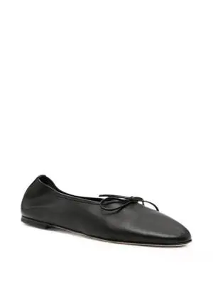 Dear Frances Bow-detail Ballet Flats