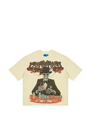 GODSPEED High Stakes Graphic-print T-shirt - Neutrals