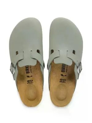 BIRKENSTOCK Boston Buckle Clogs - Green
