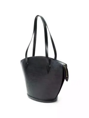 LOUIS VUITTON Epi St-jacques Shoulder Bag - Black