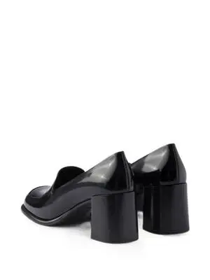Prada Brushed Leather Loafers