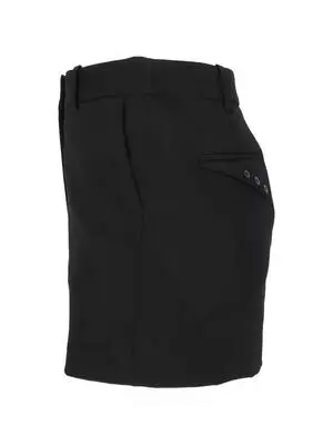 Elisabetta Franchi Button-flap Pocket Mini Skirt