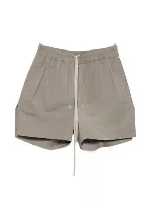 Rick Owens Exposed-zip Drawstring Shorts