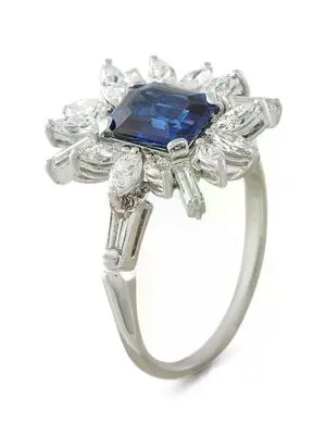 LB EXCLUSIVE Sapphire And Diamond Ring