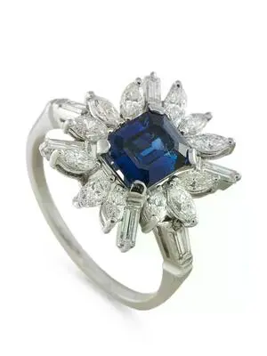 LB EXCLUSIVE Sapphire And Diamond Ring