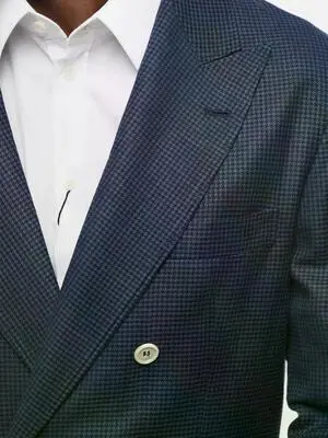 Brunello Cucinelli Double-breasted Houndstooth Suit