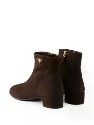 Prada Suede Booties