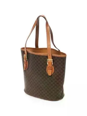 Celine Macadam Bucket Shoulder Bag
