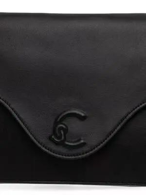 COCCINELLE Logo-embossed Leather Tote Bag