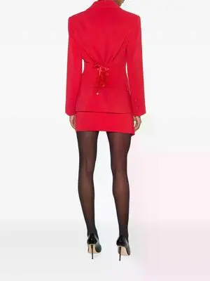 Elisabetta Franchi Lightweight Crêpe Jacket With Laces