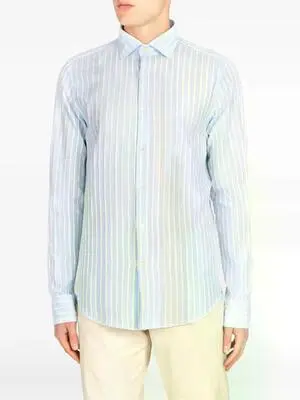 KOIKE BARCELONA Striped Long-sleeve Shirt