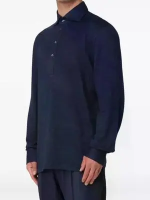 Brunello Cucinelli Long-sleeve Polo Shirt