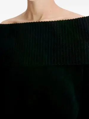 Loulou De Saison Sibyl Off-the-shoulder Sweater