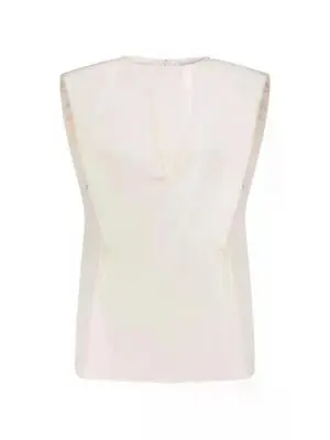 Loulou De Saison Cory Pleat-detail Top - Neutrals
