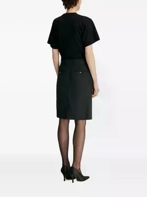 Loulou De Saison Elsie Straight-fit Midi Skirt