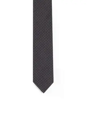 LARDINI Polka-dot Silk Tie