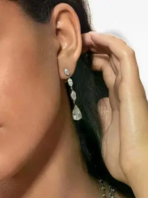 FANTASIA BY DESERIO Marquise Pear-drop Earrings