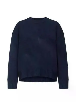 Loulou De Saison Pia Lds Oversized Cashmere Jumper - Blue