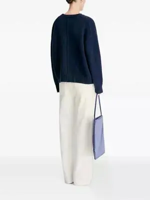 Loulou De Saison Pia Lds Oversized Cashmere Jumper - Blue