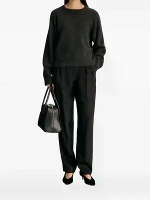 Loulou De Saison Breha Crew-neck Sweater - Grey