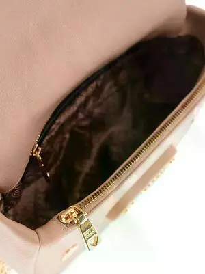 Moschino Logo Plaque Shoulder Bag