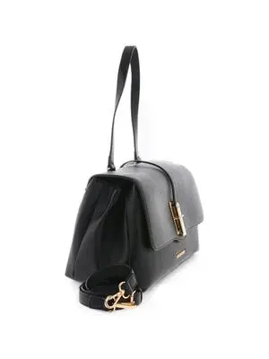 Moschino Logo-embossed Midi Shoulder Bag