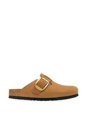 BIRKENSTOCK Big-buckle Leather Sandals