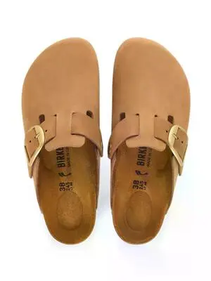 BIRKENSTOCK Big-buckle Leather Sandals