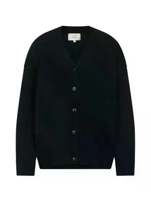 Loulou De Saison Duca V-neck Oversized Cardigan - Black