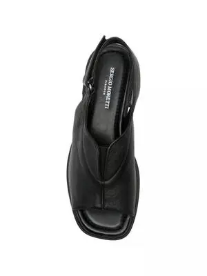 SERGIO MORETTI FIRENZE Touch-strap Slingback Sandals