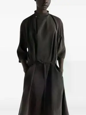 LEMAIRE Soft-collar Dress In Dry Silk