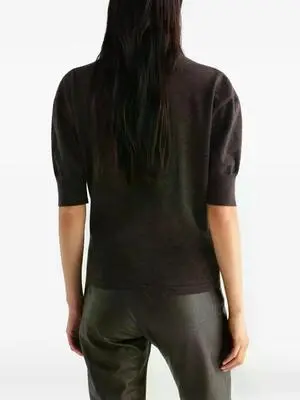 LEMAIRE Short-sleeve Fine Merino Wool Sweater