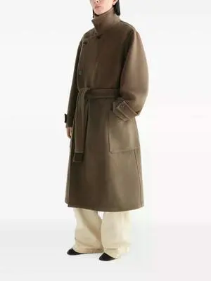 LEMAIRE Wrap Coat In Wool