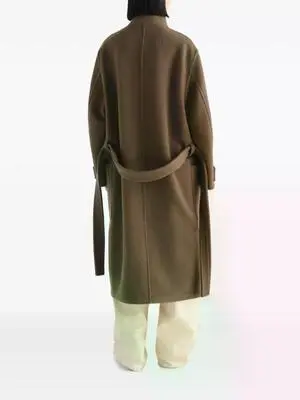 LEMAIRE Wrap Coat In Wool