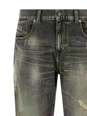 DIESEL® D-strukt Destroyed-effect Jeans