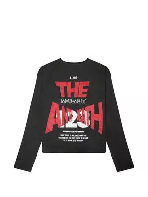 RIVINGTON ROI REBIS Graphic Print Sweater