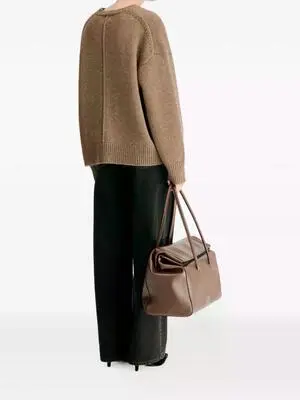 Loulou De Saison Pial Lds Oversized Cashmere Sweater - Brown