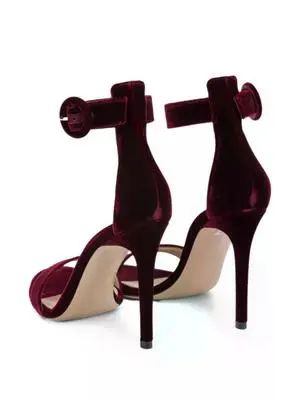 GIANVITO ROSSI Portofino Velvet Sandals