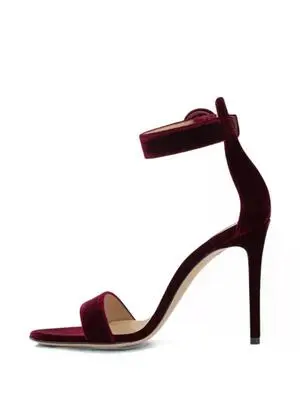 GIANVITO ROSSI Portofino Velvet Sandals