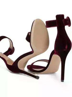 GIANVITO ROSSI Portofino Velvet Sandals