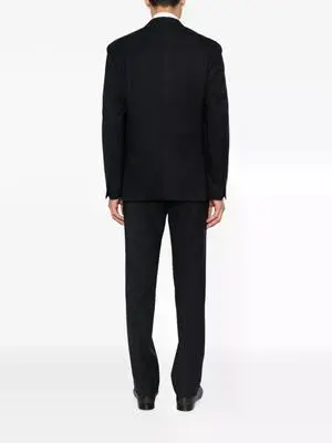 LARDINI Notched-lapel Single-breasted Suit - Blue