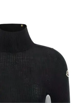 Moncler Ribbed-knit Roll-neck Sweater