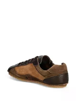 SUMMERY COPENHAGEN Panelled Suede Sneakers