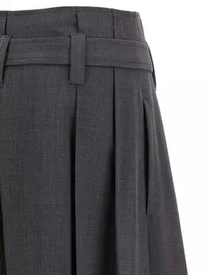 Brunello Cucinelli Pleated Belted Shorts