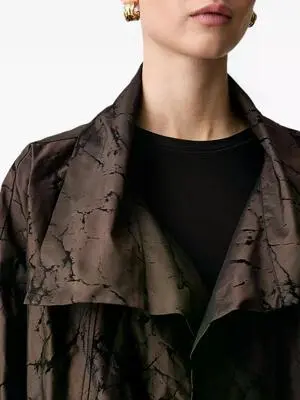 Joseph Ribkoff Marble-print Draped Jacket