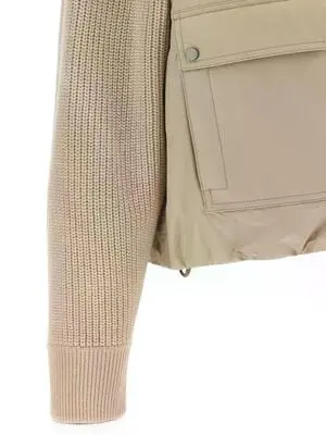 Brunello Cucinelli Monile Ribbed-knit Jacket