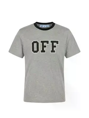 Off-White Logo-print Ringer T-shirt