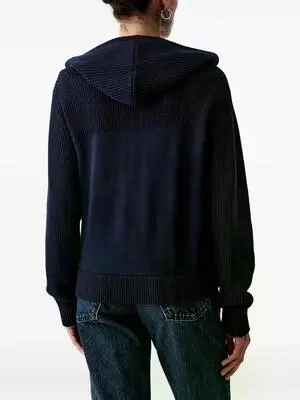 Kenzo Textured-knit Zip-up Hoodie