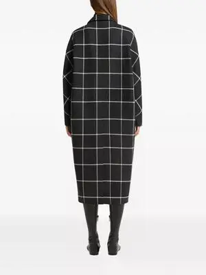 COURREGES Checked Double-breasted Coat