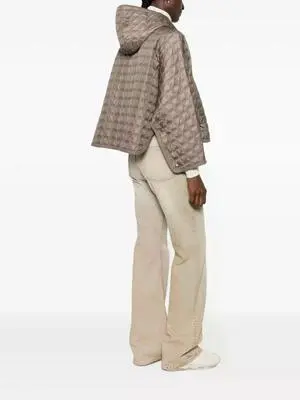 Moncler Quilted Hooded Cape